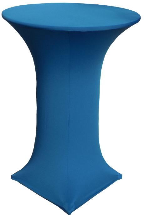 Turquoise 30 Round 42 High Spandex Highboy Cocktail Table Cover
